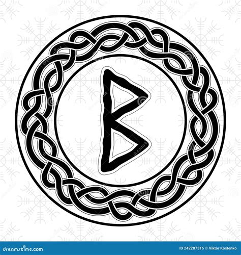 Rune Berkana Ancient Scandinavian Runes Runes Senior Futarka Magic