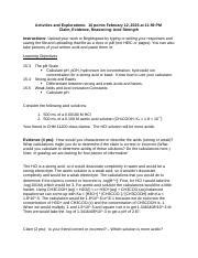 Understanding Acid Strength In Chemistry Analysis And Course Hero