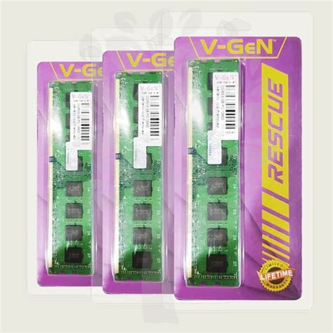 Jual V GeN Ram Longdimm Rescue DDR4 16GB PC19200 2400Mhz Memory PC