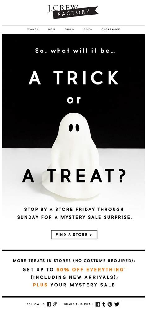8 Scary Good Halloween Emails The Robly Email Marketing Blog
