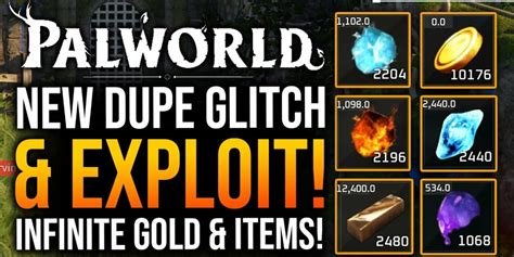 Glitch Unlimited Palworld 5 GLITCHES Infinite Stamina Money Glitch