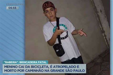 Menino De 12 Anos Morre Após Se Apoiar Em Caminhão Cair Da Bicicleta E