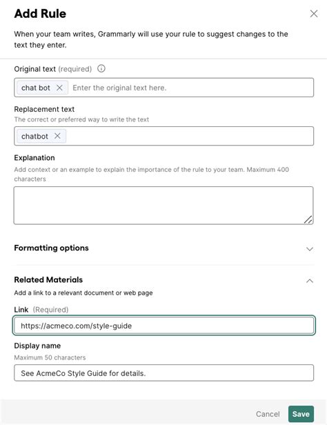 introducing extended style rules functionality grammarly support