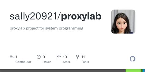 Github Sally Proxylab Proxylab Project For System Programming
