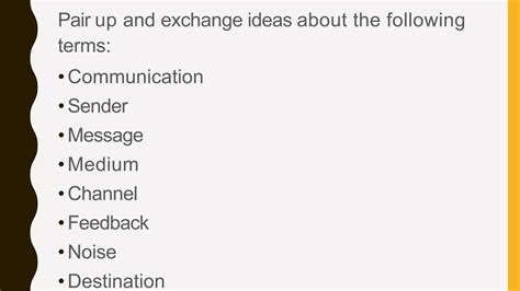 Nature And Element Of Communication Ppt Pptx