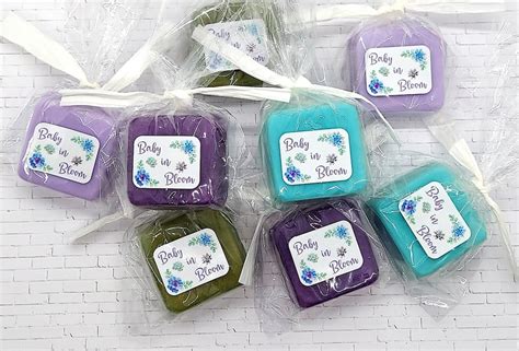 Succulent Theme Baby Shower For Boy Or Girl Baby In Bloom Favors Mini Soaps Gender Neutral