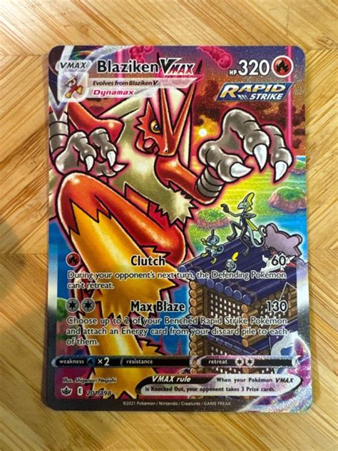 Pokémon 1 Card Blazikan Vmax Sword And Shield Catawiki