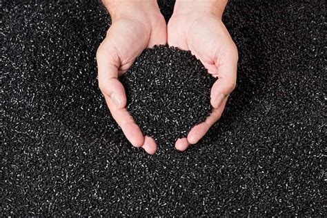 گرانول لاستیک ضایعاتی؛ خشک رشته مواد پرکن Filler آراد برندینگ