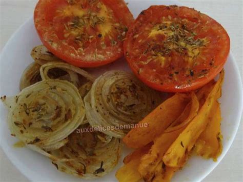 Recettes de Légumes grillés et Oignons