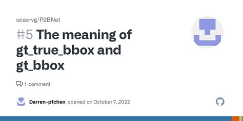 The Meaning Of Gt True Bbox And Gt Bbox Issue 5 Ucas Vg P2BNet
