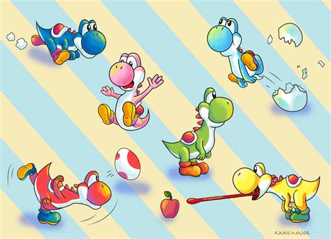 Yoshi Rainbow By Kosmotiel On Deviantart
