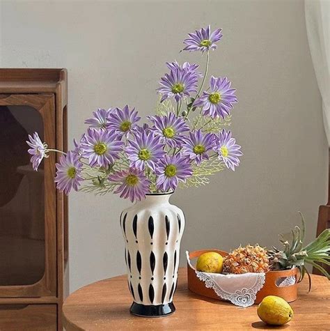 Large Modern Flower Vases Unique Porcelain Vases On Table Modern Con