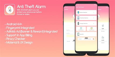 Anti Theft Alarm Android Source Code By Eypcnn Codester