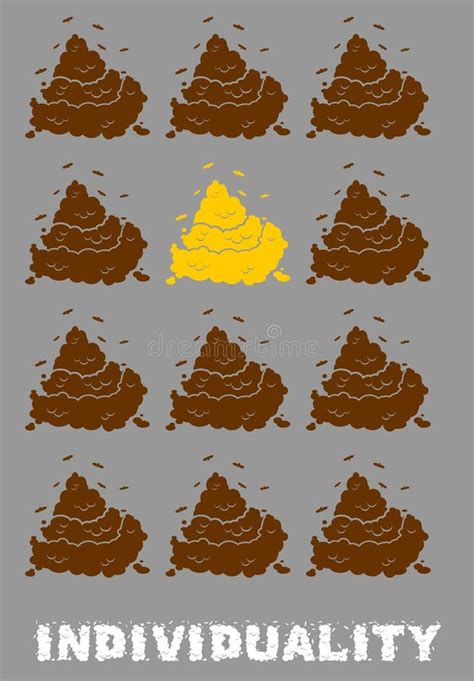 Modelo Cagado Lindo De La Historieta Inconsútil Fondo Del Turd De