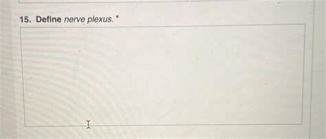 Define Nerve Plexus Studyx
