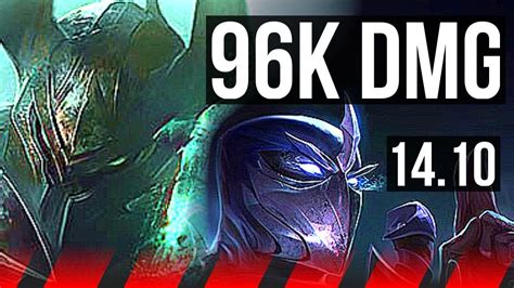 MORDEKAISER Vs SHEN TOP Quadra 96k DMG 8 Solo Kills Legendary