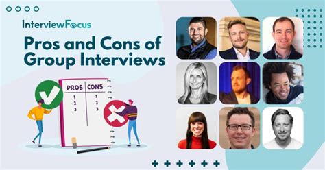 Pros And Cons Of Group Interviews Interviewfocus