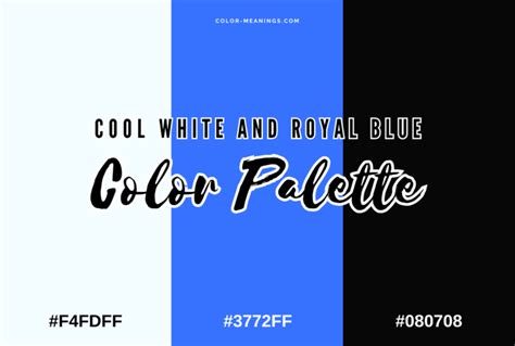 27 Colors That Go With Royal Blue Color Palettes Color Meanings