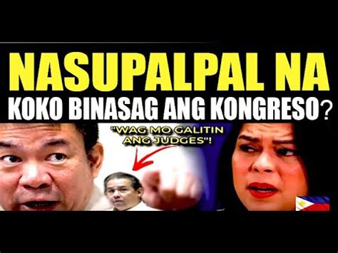 KAKAPASOK LANG KOKO NAGSALITA NA BINASAG ANG KATOTOHANAN KONGRESO