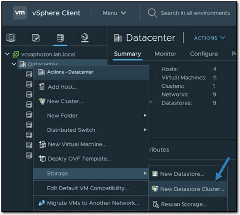 Vsphere 7 And The Configuration Of Storage Cluster Options 4sysops