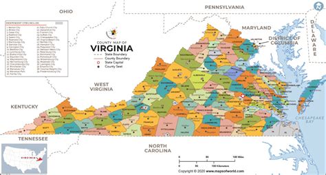 Cities In Va