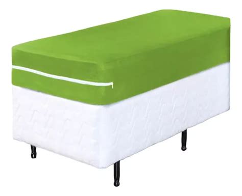 Capa Para Colchão Malha Gel Queen Zíper Cor Verde Oliva MercadoLivre