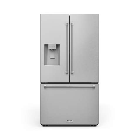 Thor Kitchen 36 Inch Professional French Door Refrigerator With Ice An