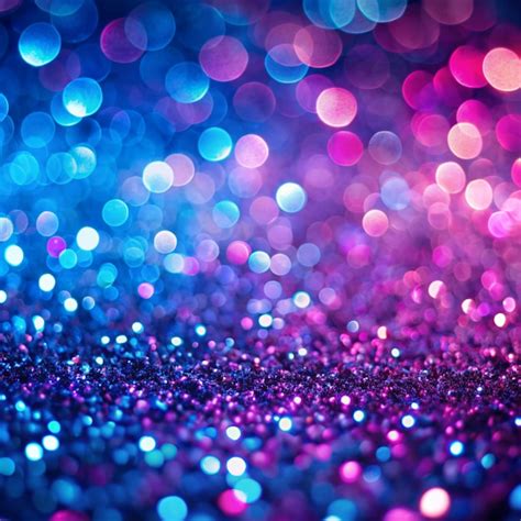 Sparkly Purple Glitter Background Texture Premium Ai Generated Image
