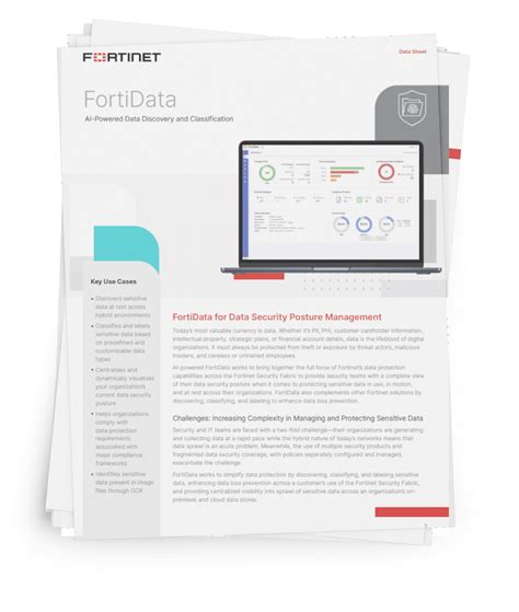 Fortidata Data Sheet Fortinet