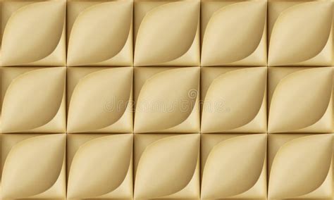 3d Texture Of Padding A Gold Texture Of Padding Cushion Abstact