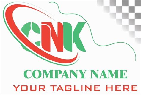 Premium Vector Cnk Letter Logo Design