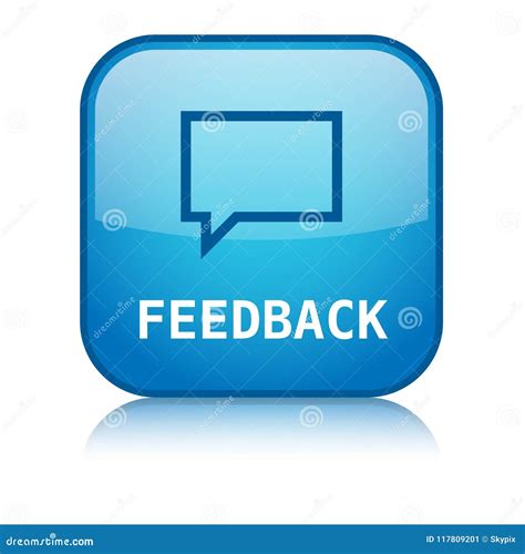 FEEDBACK Vector Web Button With Icon Stock Vector Illustration Of Customer Concept 117809201