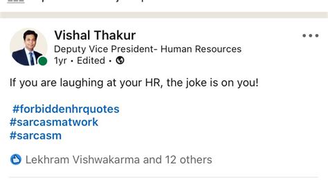 Vishal Thakur On Linkedin Forbiddenhrquotes