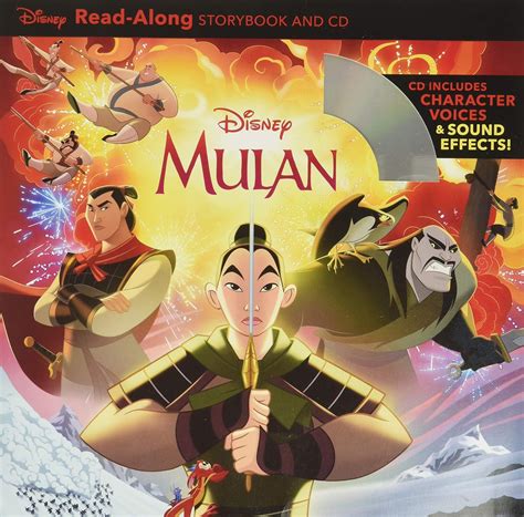 Mulan Read Along Storybook And Cd Disney Books Disney Storybook Art