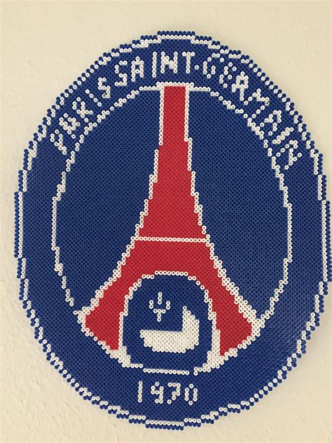 Psg Fodbold Logo Hama Hama Perler Mønstre Perlemønstre Psg