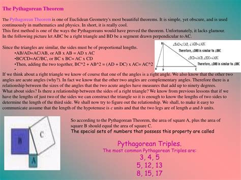 PPT PYTHAGOREAN THEOREM PowerPoint Presentation Free Download ID 6804433
