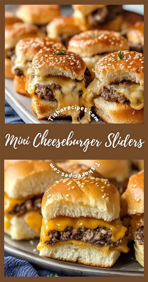 Cheesy Mini Cheeseburger Sliders The Ultimate Snack Cheeseburger