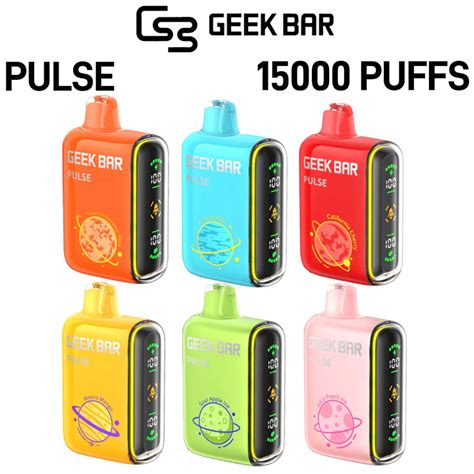 Geek Bar Pulse 5 Nic 15000 Puffs Rechargeable Disposable Vape