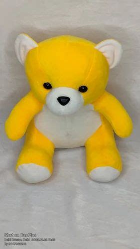 Plush Yellow Teddy Bear Soft Toy For Home At Rs 120 In New Delhi Id