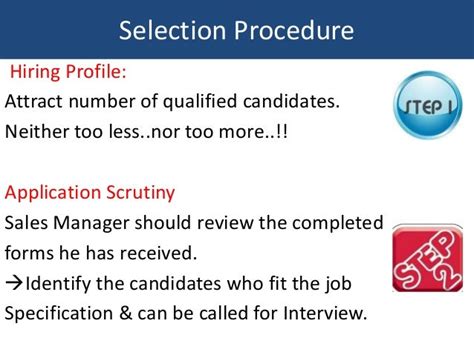 Salesforce Recruitment And Selection Sdm