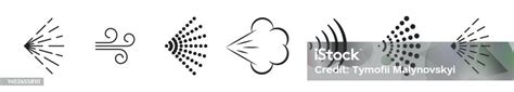 스프레이 구름 아이콘 세트 향수 물 페인트 스프레이 기호 벡터 Eps 10 가습기에 대한 스톡 벡터 아트 및 기타 이미지 가습기 검은색 그래피티 Istock