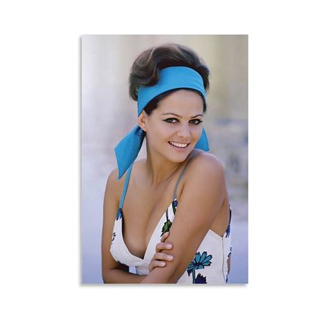 Best Actress Golden Orange Award Winners Claudia Cardinale Sexy Poster