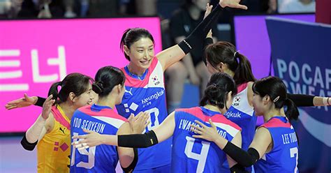 김연경 ‘은퇴 경기 즐겁게