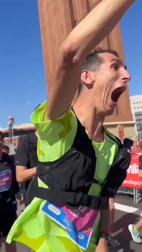 Alex Roca Made History Becoming The First Person With A 76 Disability To Complete A Marathon