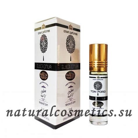 Масляные духи Black Opium Том Форд Блэк Опиум Ravza 6 мл - Арабские ...