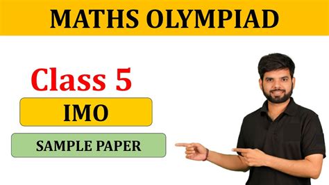 Imo Class 5 Imo Class 5 Sample Papers Sof Imo Sample Papers Imo
