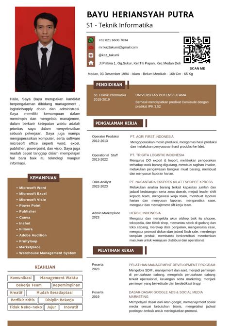 Hallo Sobat Linkedln Saya Bayu Saya Berdomisi Di Medan Sumatra Utara