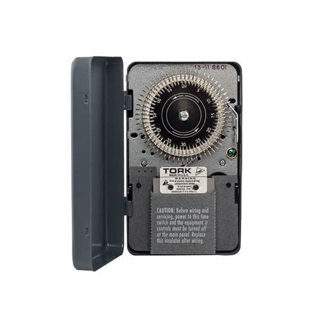 Tork 8601 60 Minute Cycle Timer 20a 120v Spdt Indoor Metal Enclosure Tork 8601 60 Minute Cycle Timer 20a 120v Spdt Indoor Metal Enclosure