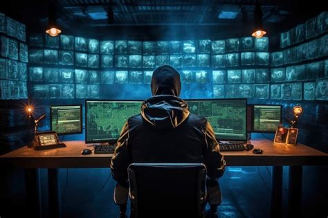 Premium Photo Cyber Security Expert Working