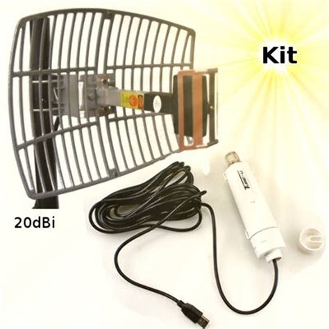 Alfa TUBE U N Outdoor CPE Wifi Antenna DBi Grid Wifibooster Eu